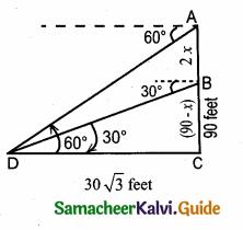 Samacheer Kalvi 10th Maths Guide Chapter 6 Trigonometry Ex 6.3 – Samacheer Kalvi