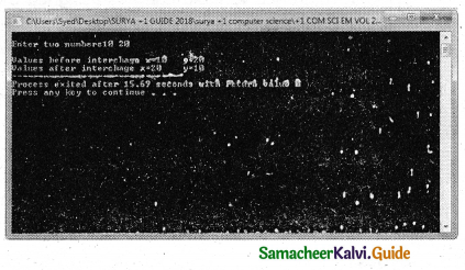 Samacheer Kalvi 11th Computer Science Guide Chapter 9 Introduction to ...