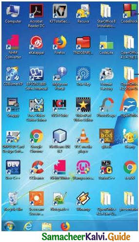 Samacheer Kalvi 11th Computer Applications Guide Chapter 5 Working with ...